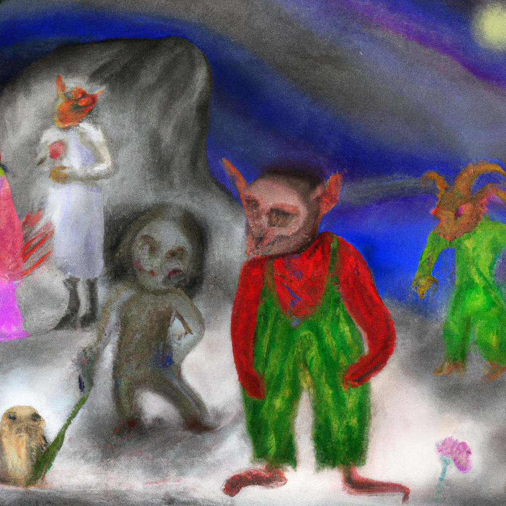 Die Folklore der Trolle und Riesen in den nordischen Legenden